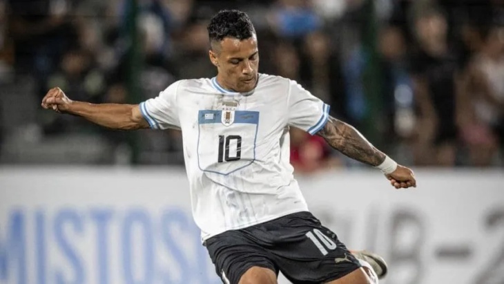 Tiago Palacios fue preconvocado para la Selección de Uruguay - En Agenda
