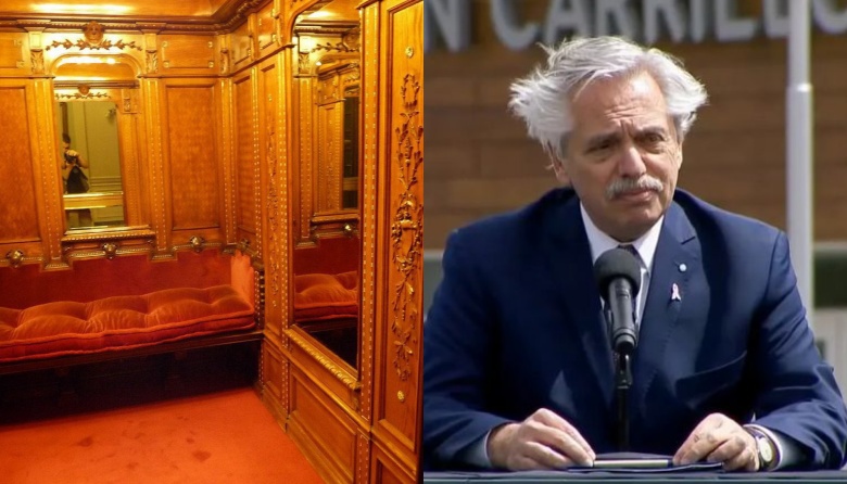 Publicarían un video de Alberto Fernández en el ascensor de la Rosada ...