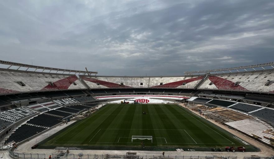 Continúan los avances en la obra del Monumental para el debut de River como local - En Agenda