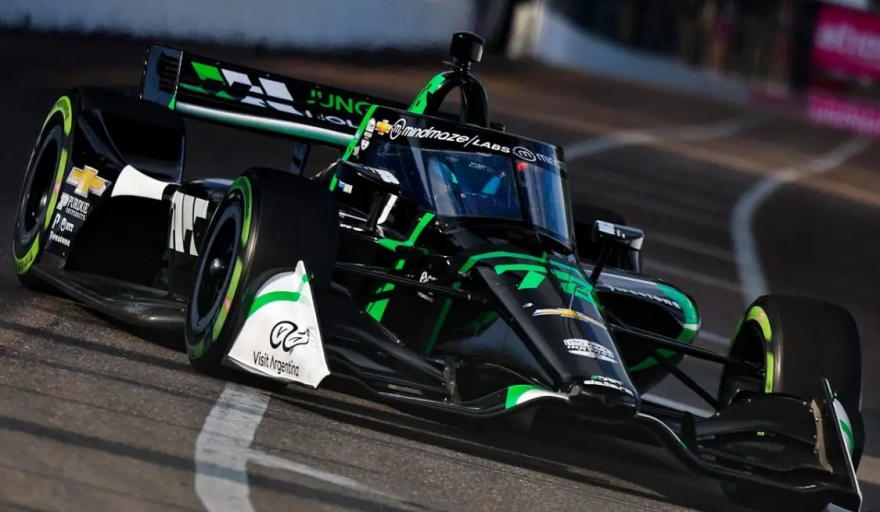 Excelente debut de Agustín Canapino en el Indy Car - En Agenda