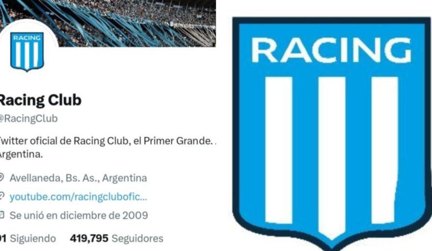 Racing develó el motivo de su llamativo escudo - En Agenda