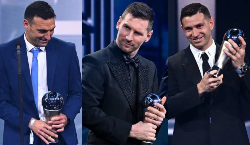Messi, Dibu Martínez y Scaloni nominados a los premios The Best: a qué ...